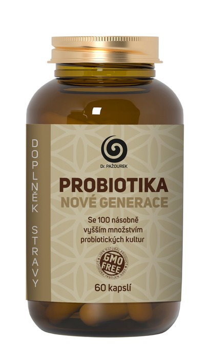 Dr. PAŽOUREK PROBIOTIKA NOVÉ GENERACE 60 kapslí :: zelenyzvon