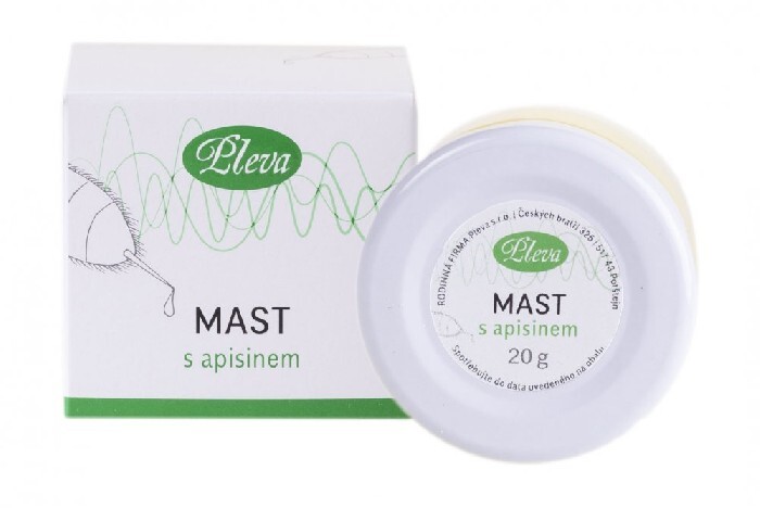 PLEVA MAST S APISINEM - VČELÍM JEDEM 20g :: zelenyzvon