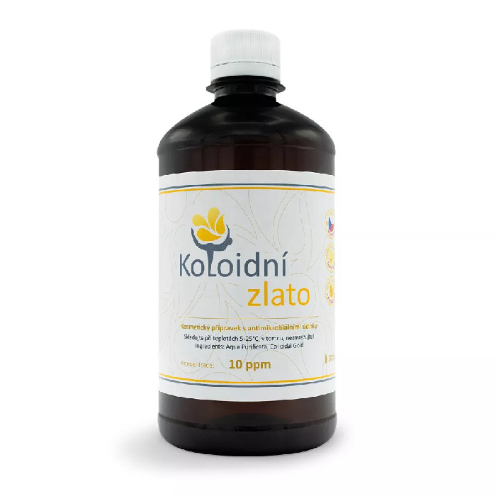 KOLOIDNÍ ZLATO 10 ppm 500 ml*** :: zelenyzvon